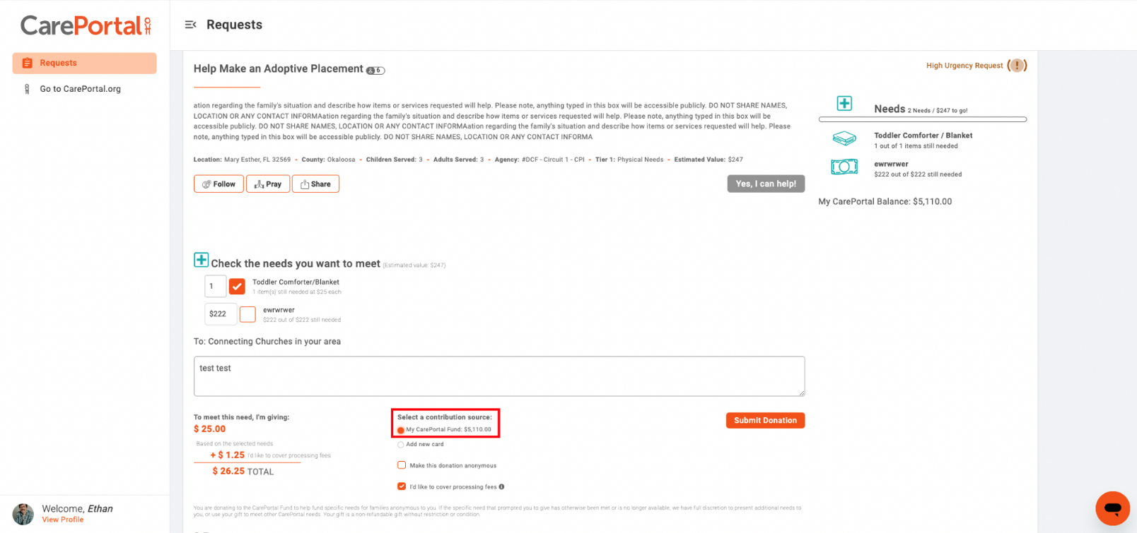 My CarePortal Fund – CarePortal